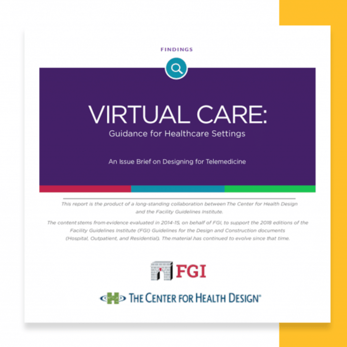 FGI Bulletin #15 - Facility Guidelines Institute